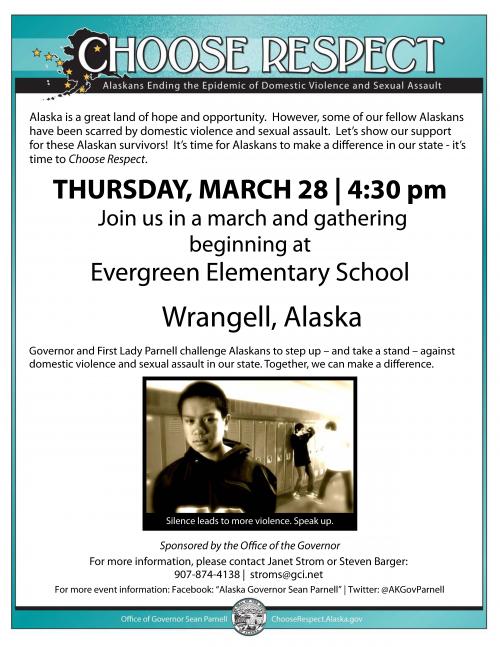 Choose Respect March | Wrangell Alaska